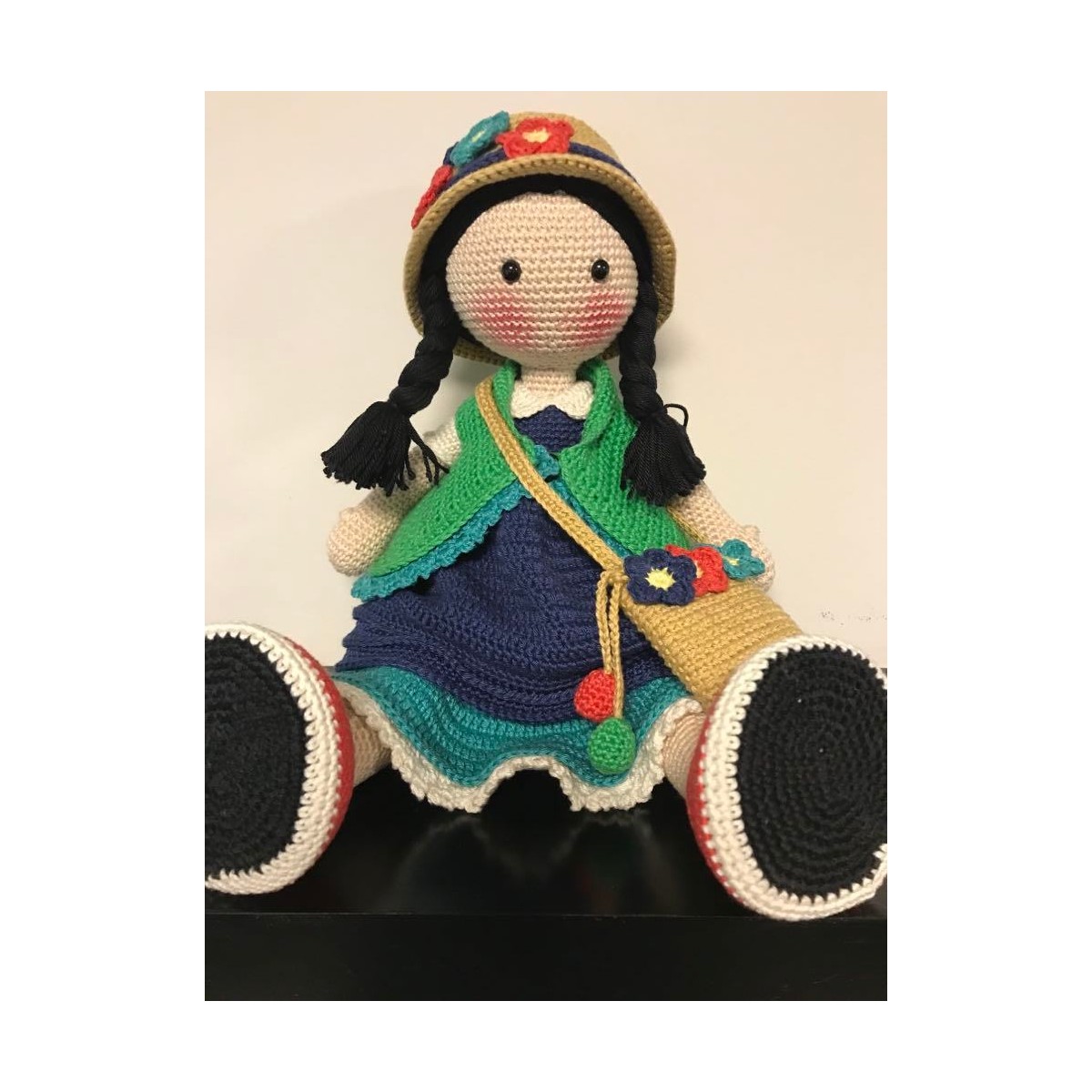 Buy Now Our Doll Lena - Handmade Crochet Doll in Germany